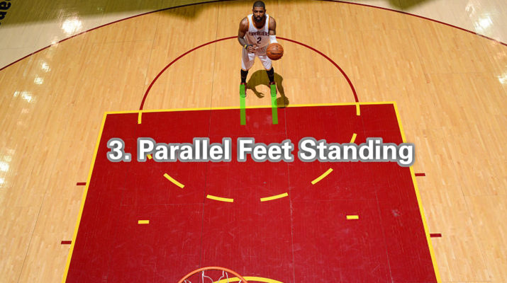 Kyrie Irving shooting form 3 Parallel Feet Standing – Shotur Basketball ...