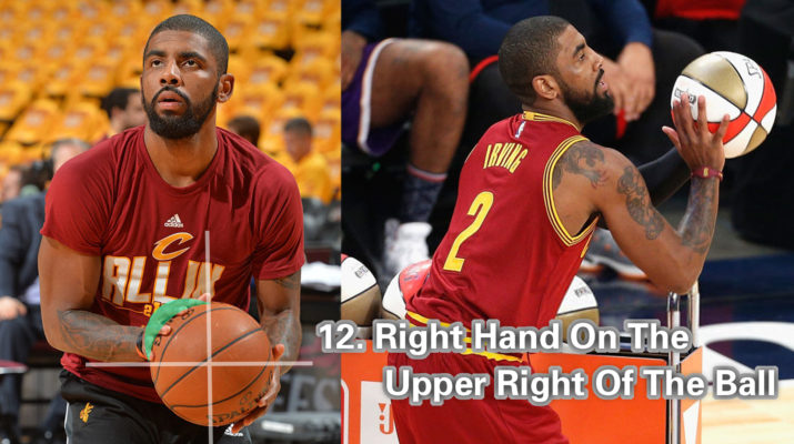 how to Kyrie Irving shooting form with 33 tips 12 Right Hand On The ...