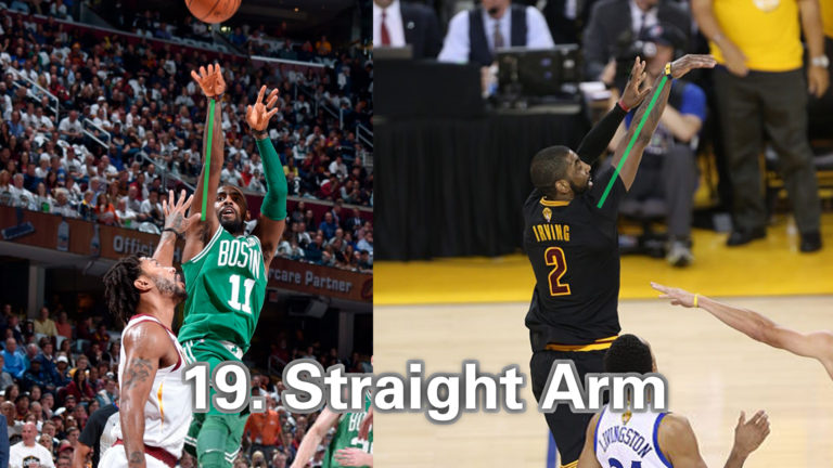 how to Kyrie Irving shooting form with 33 tips 19 Straight Arm – Shotur ...